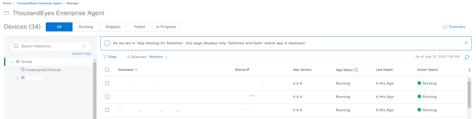 Deploy Thousand Eyes Agent using Catalyst Center (DNAC) – The InterNetwork
