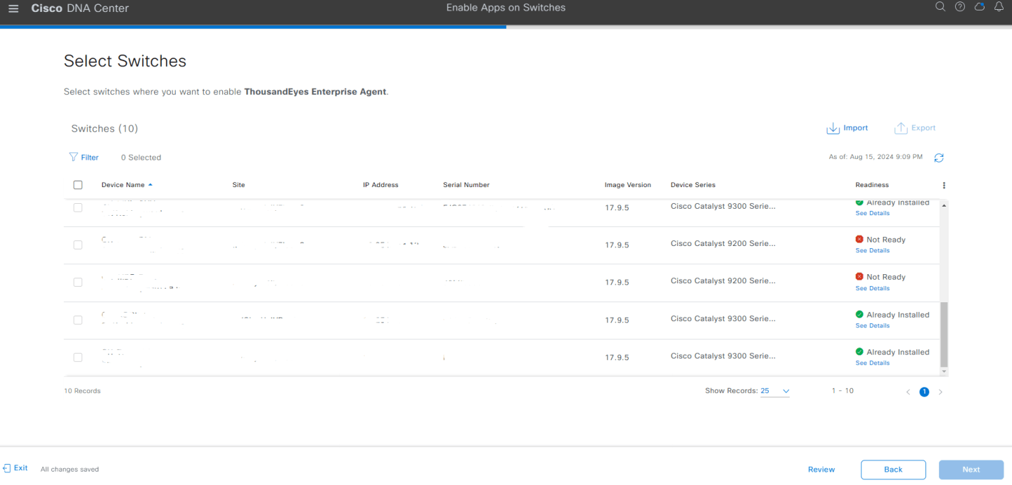 Deploy Thousand Eyes Agent using Catalyst Center (DNAC) – The InterNetwork